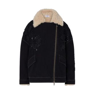 Liu Jo Uf6152 Denimjacke - - Jackets - Damen - Schwarzk - L