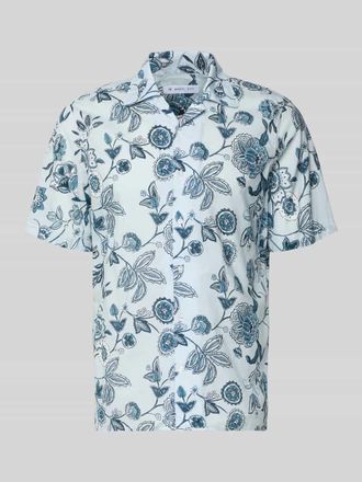 Manuel Ritz Regular Fit Freizeithemd mit Reverskragen