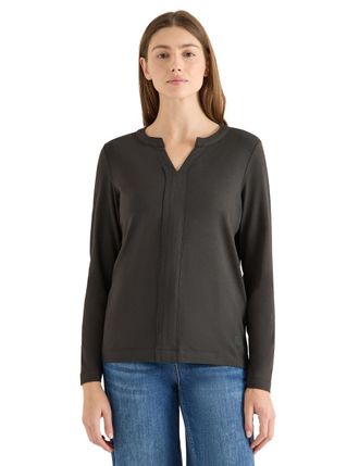 Cecil Shirt im Tunika-Look raw Khaki XL