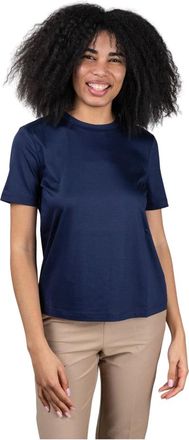 Max Mara Femme, Tops, Bleu, Taille: 44 FR Astice T-Shirt