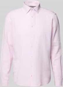 Cinque Regular Fit Freizeithemd aus Leinen-Baumwoll-Mix Modell STEVEN