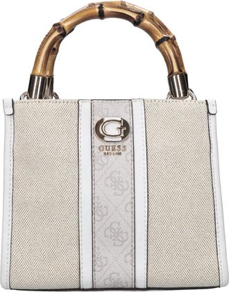 Guess Femme, Sacs, Beige, Taille: ONE Size Kerima 4G Logo Mini Handbag