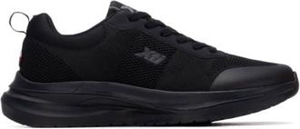 Xti Chaussures de sport pour homme Total Black - Amortissement et style maximaux - 145799 pour homme, Noir, 40 EU
