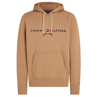 Tommy Hilfiger Logo Hoodie Braun