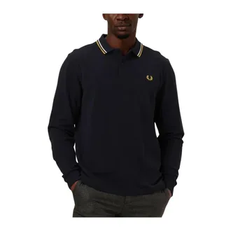 Fred Perry Herren, Oberteile, Blau, LGr&ouml;&szlig;e