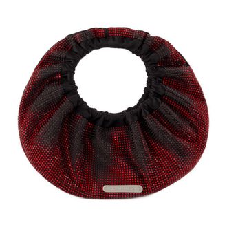 Alexander Wang Womens Beaded Top Handle Bag Red Synthetic
