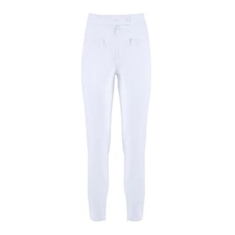 Nenette Femme, Pantalons, Blanc, Taille: 36 FR Pantalon Slim-fit