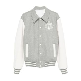 Balmain Balmain Coats Grau - - Jackets - Herren - Grau - L
