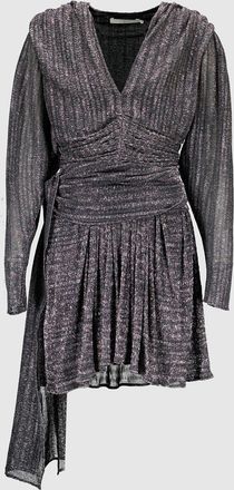 Iro Robe Unnas Full Black Silver