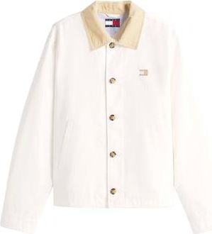 Tommy Hilfiger Veste de travail boxy &agrave; logo ton sur ton