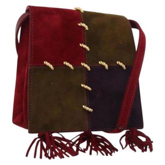 Ferragamo Pre-owned Suede Shoulder Bag - - Pre-owned - Damen - Rot - ONE SIZE