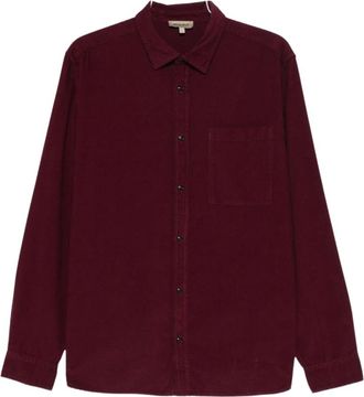Woolrich Homme, Chemises, Rouge, Taille: XL Casual Shirt