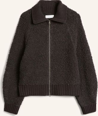 Marc O'Polo Marc Opolo Zip-Cardigan braun