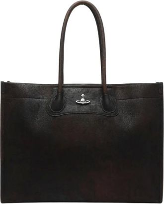 Vivienne Westwood Homme, Sacs, Brun, Taille: ONE Size Troy Tote Bag