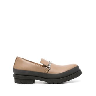 Stella McCartney Chian Detailierte Loafers - - Shoes - Damen - Braun - 36 EU