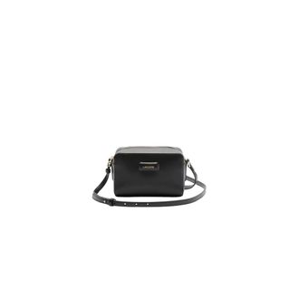Lacoste Femme, Sacs, Noir, Taille: ONE Size Sac bandoulière Noir Petit Piqué