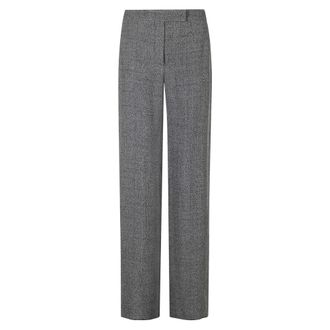 Emporio Armani Straight Hosen - - Trousers - Damen - Grau - S