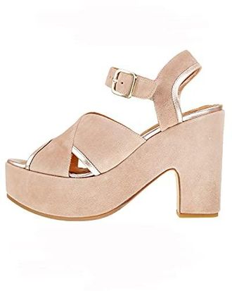 Chie Mihara Femme Yendi36 Sandale à Talon, pêche, 40 EU