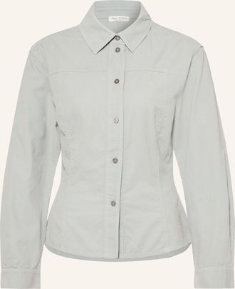 Marc O'Polo Marc Opolo Hemdbluse Aus Cord blau