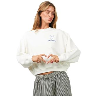 Lollys Laundry Damen, Sweatshirts & Hoodies, Wei&szlig;, 2XLGr&ouml;&szlig;e