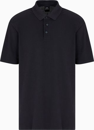 A|X Armani Exchange Mens Urban Heights, Embroidered Logo,Regular Fit,Blue,XXL