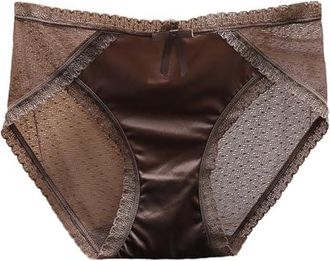 Generic Culotte sans Couture Femme Culotte Femme sans Couture Culotte Femme De Classique String Sexy Crotch Fin Ceinture Anneau Soie Glac&eacute;e Respirante Seamles