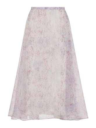 Alberta Ferretti Jupe Midi - Violet