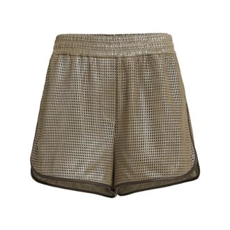 Brunello Cucinelli Damen, Shorts, Braun, SGr&ouml;&szlig;e