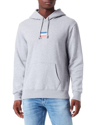 Levi's Hoodie Herren, Sportswear Midtone Heather, S