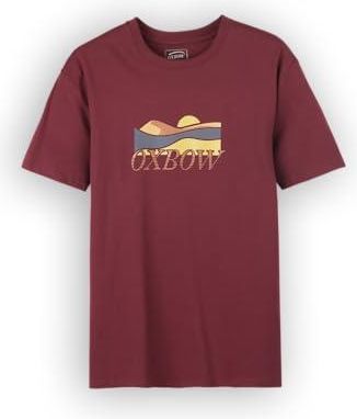 Oxbow Tee-shirt manches courtes SCENIC Hiver 2025 Manches courtes, Col rond, Motif sur lavant