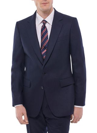 Fursac Veste de costume ajust&eacute;e en laine - Taille 44 - Homme