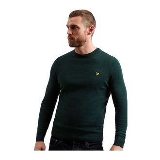 Lyle & Scott Cropped T-Shirt - - Sweatshirts & Hoodies - Herren - Gr&uuml;n - S