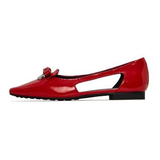 Cesare Gaspari Damen, Schuhe, Rot, 37 EUGr&ouml;&szlig;e