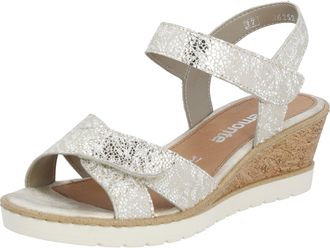 Remonte Damen R6252 Keilsandale, Gold 91, 39 EU