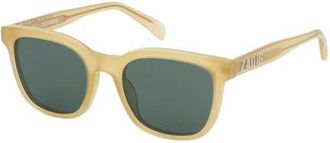 Zadig&Voltaire SZV336V Lunettes, Shiny Opal Honey 52 Unisexe Adulte, Miel opal shiny