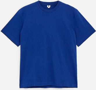 Arket Lockeres T-Shirt 220 GSM -Blau