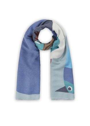 Codello PRINTED SCARF POLYESTER/VISCOSE FOX - 90X180CM