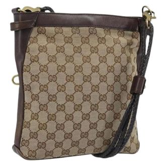 Gucci Sac bandouli&egrave;re vintage Pre-owned - Femme - Pre-owned - Beige - Taille: ONE Size