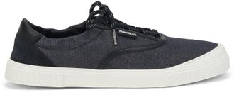 Moncler Womens Sneakers Vera Leisure Denim Black Cotton Trainers
