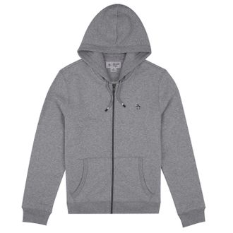 Original Penguin Pete Kapuzenpullover f&uuml;r Herren, Regul&auml;r (Grau meliert)