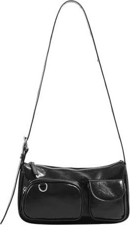 Generic Sac à bandoulière élégant pour femme, sac à bandoulière décontracté au quotidien, plusieurs poches, sangle réglable, adapté pour un usage quotidien, l