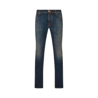 Jacob Cohen Homme, Jeans, Bleu, Taille: W38 Nick Slim Jeans