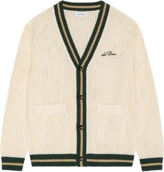 Les Deux Homme, Pulls, Blanc, Taille: L Cardigans