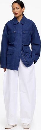 Arket Workwear-Jacke -Blau