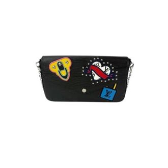 Louis Vuitton Pre-owned Leder Umh&auml;ngetasche - - Pre-owned - Damen - Schwarzk - ONE SIZE