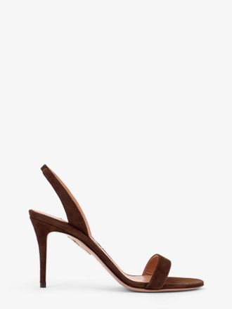 Aquazzura So Nude suede sandals - AQUAZZURA - gender_Woman