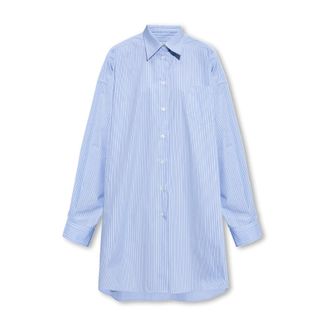 Maison Margiela Damen, Blusen & Hemden, Blau, XSGr&ouml;&szlig;e