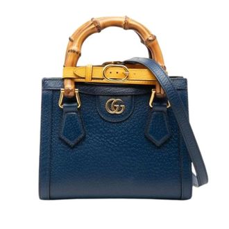 Gucci Sac Mini Diana Pre-owned - Femme - Pre-owned - Bleu - Taille: ONE Size