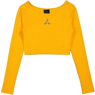Nike Jordan Flight Top - - Sport - Damen - Gelb - L
