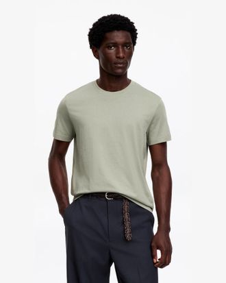 Arket T-Shirt Mit Normaler Passform 170 GSM -Gr&uuml;n